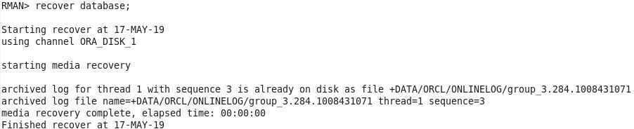 Step By Step Converting A File System From Non Asm To Asm In Oracle Database Doyensys Blog