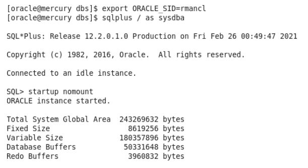 Rman Backup Based Clone Doyensys Blog