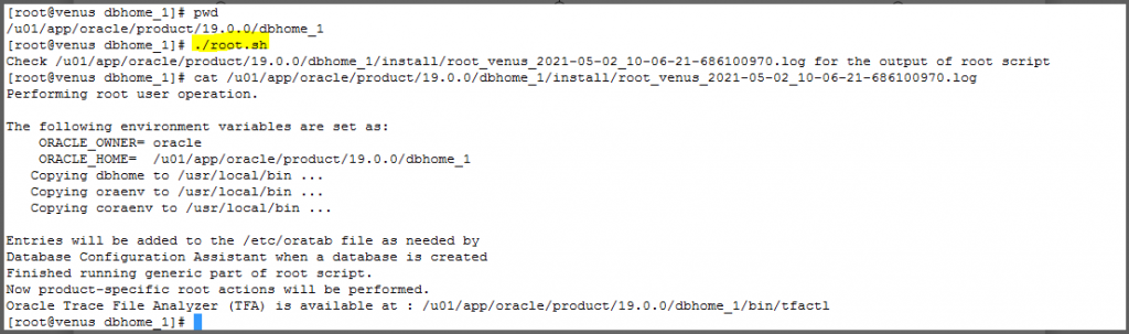 Silent Mode Installation Of Grid And Database In Oracle Cloud 19c Doyensys Blog 5032