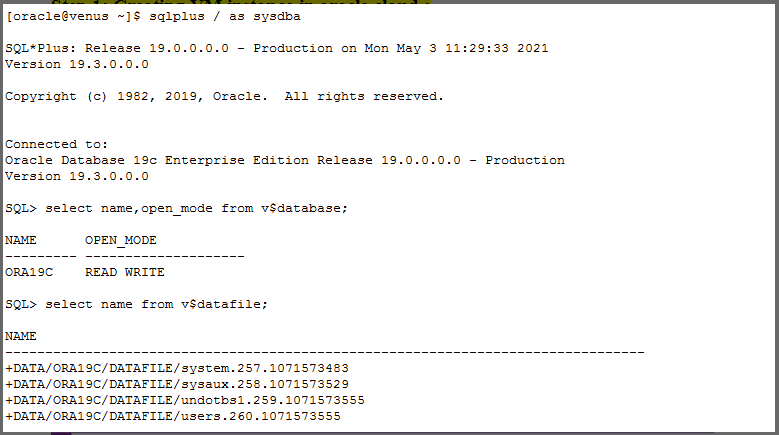 Silent Mode Installation Of Grid And Database In Oracle Cloud 19c Doyensys Blog