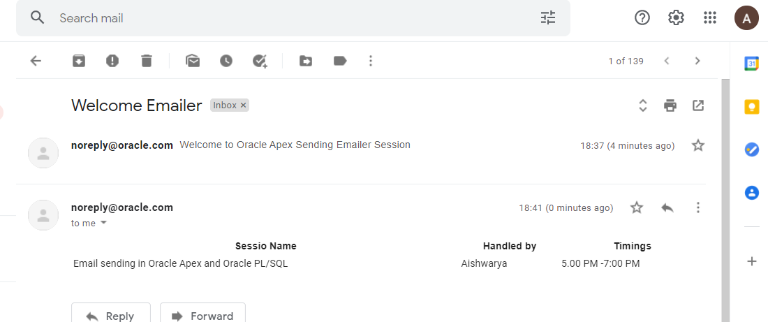 Sending Email Using Oracle Apex And Pl Sql With Examples Doyensys Blog