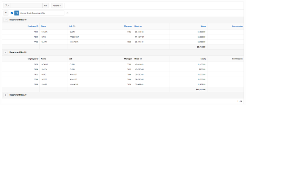 Interactive Report Collapse And Expand Feature Using Control Break Doyensys Blog
