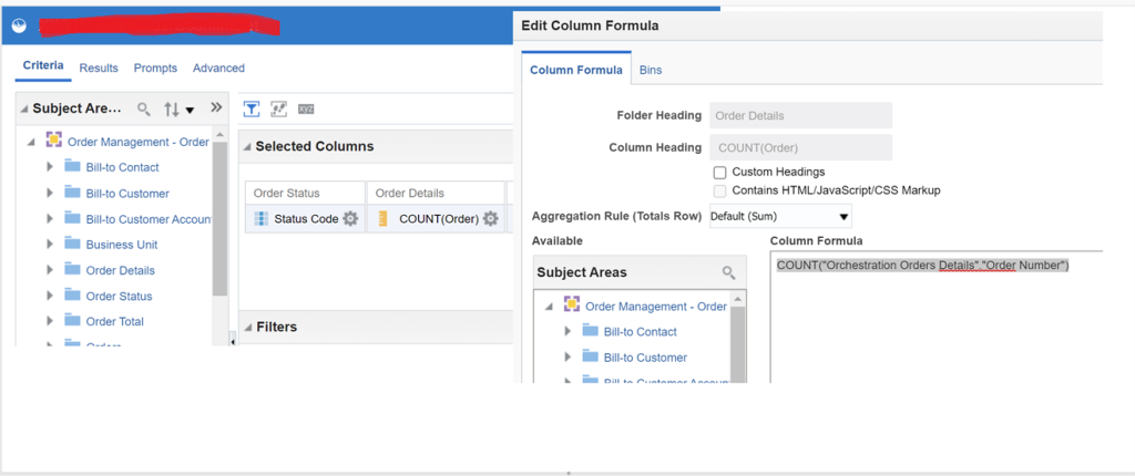 Display Otbi Analysis As Infolets In Fusion Saas Doyensys Blog