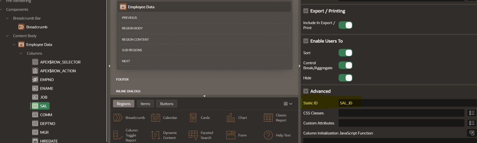Retrieving Current Row Values Of Interactive Grid In Apex Using Javascript Doyensys Blog