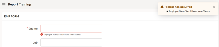 How To Add Validation Using Dynamic Action In Oracle Apex Doyensys Blog