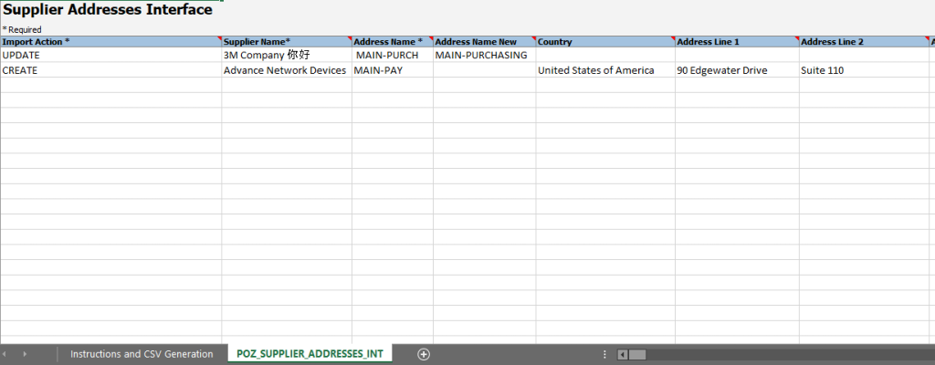 Supplier Address Import Using FBDI – Fusion Applications - Oracle ...