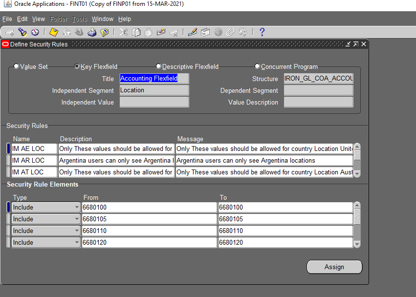 How to add security Rules In GL ? - Oracle Consulting Services | USA ...