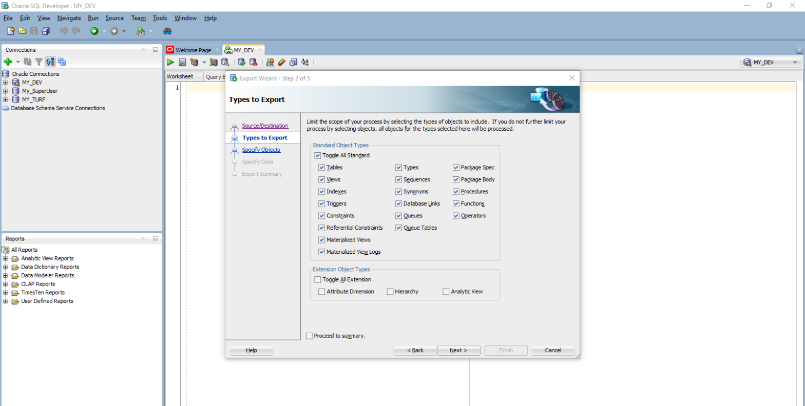 Exporting User Objects Using SQL developer - Oracle Consulting Services ...