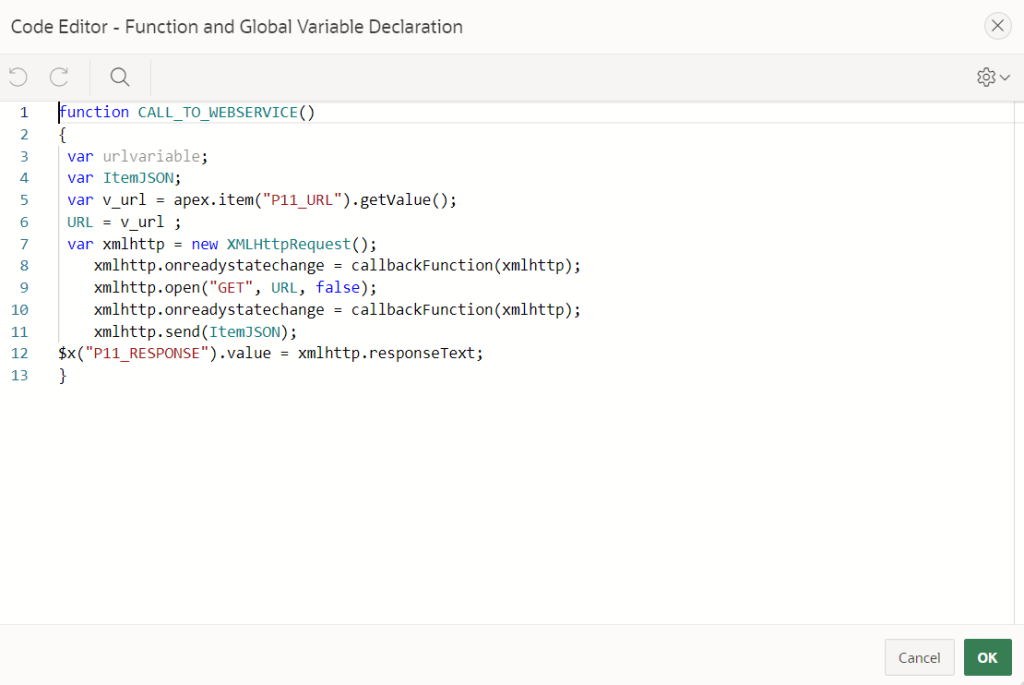 CALLING API USING JAVA SCRIPT IN ORACLE APEX - Oracle Consulting ...