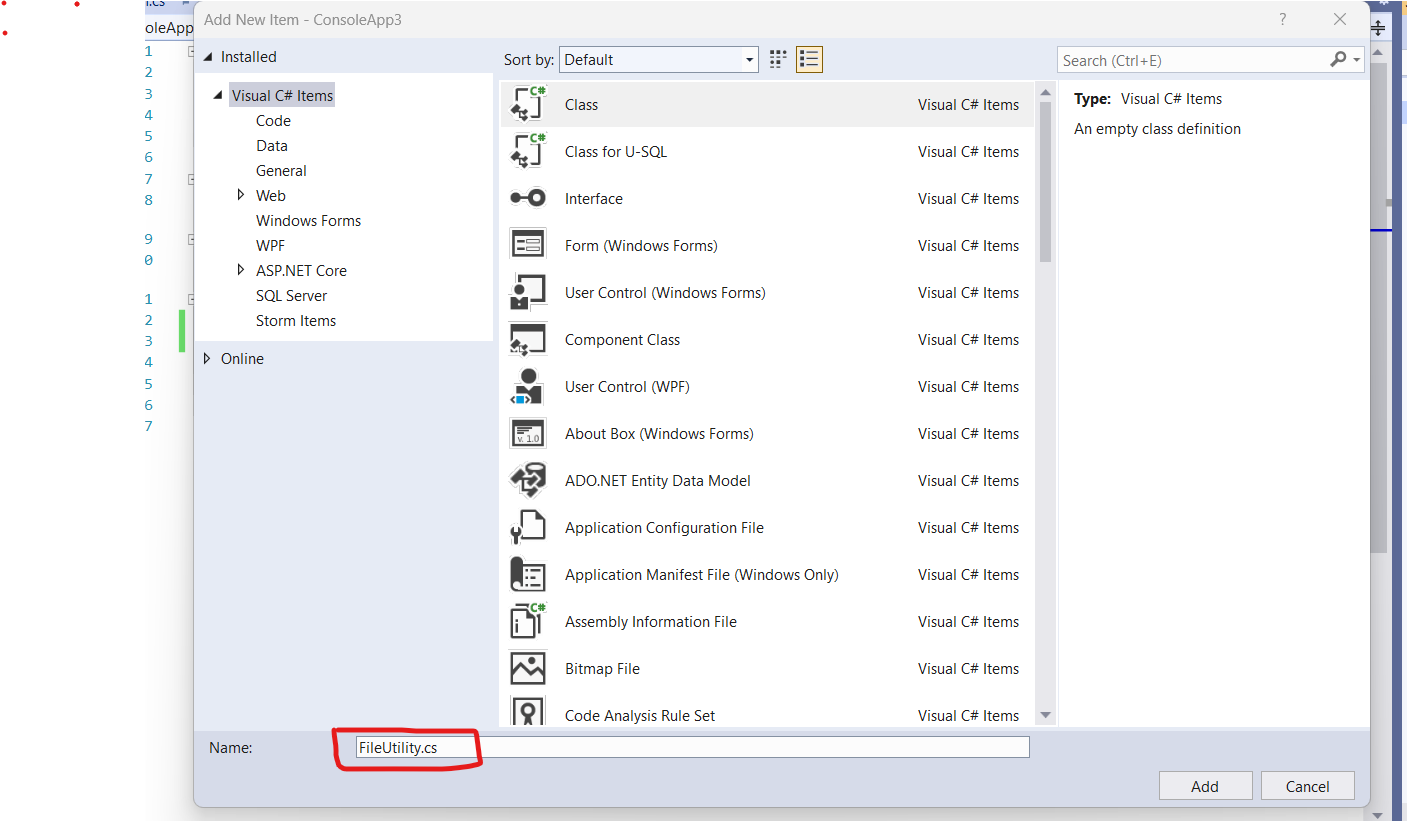 FileUtility Reusable Tool in C# - Oracle Consulting Services | USA | 99 ...