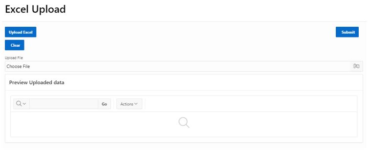Uploading Excel data into Tables without using Plugin - Oracle ...