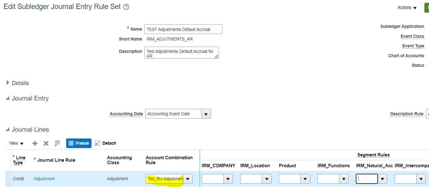 SLA Adjustment for AR Transaction - Oracle Consulting Services | USA ...