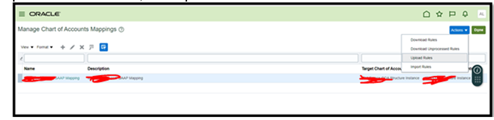 How to load Chart of Accounts Mapping - Oracle Consulting Services ...