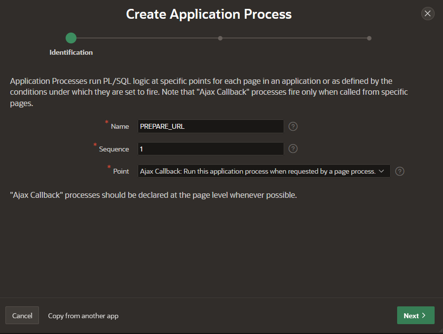 Redirecting to a popup screen using JavaScript With Parameters - Oracle ...
