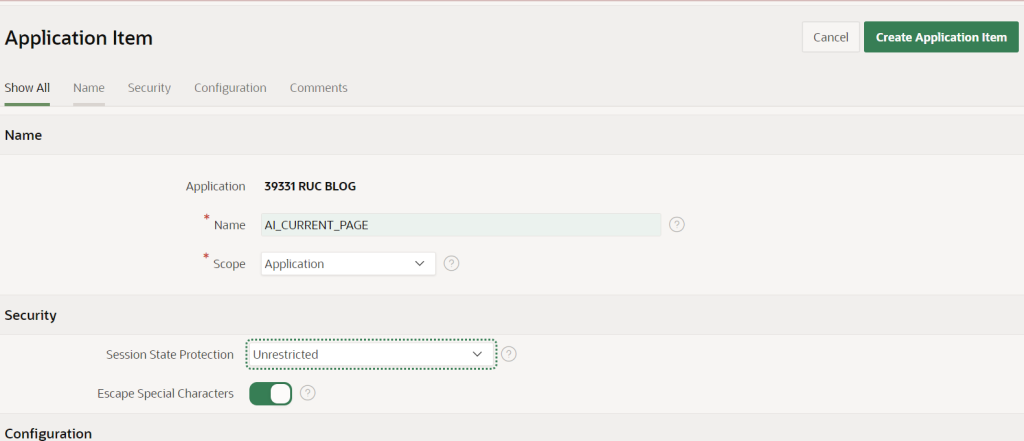 Building a Contextual Back Button with Application Page Items in Oracle ...