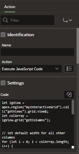 Customizing Individual, All, and Selective Column Widths in APEX ...