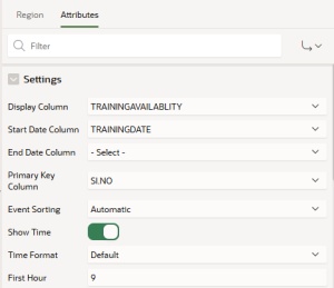 How to customize calendar using APEX API in Oracle APEX - Oracle ...